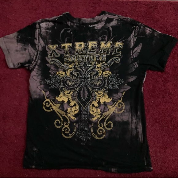 Affliction | Shirts | Rare Yellow And Black Affliction Shirt | Poshmark